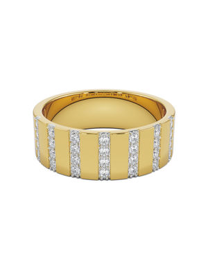 Buy EMORI Sleek Enzo Men's Ring in 18KT Gold | Authentic & Certified ...