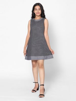 Buy TeenTrums Girls Shift Dress Grey Online