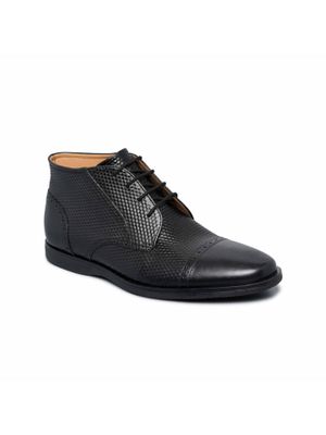 Buy Ruosh Black Brogues Boots Online