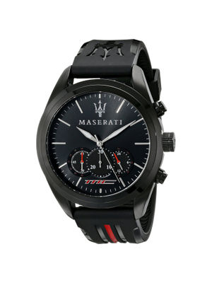 Buy Maserati Pole Position Chronograph Date Analog Black Dial Men Watch ...