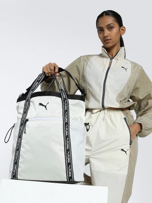Buy Puma Womens Light Grey Oversized Tote Bag Online