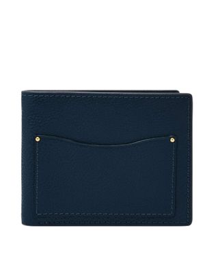 Buy Fossil Anderson Navy Blue Wallet online