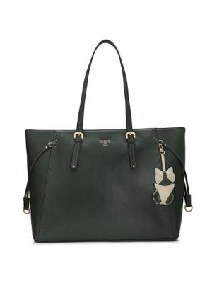 Buy Da Milano Genuine Leather Green Tote Bag Online