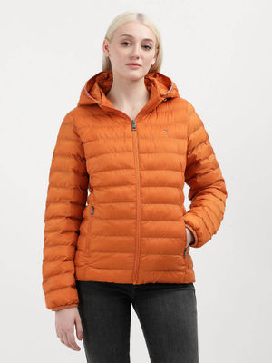 Buy Tommy Hilfiger Womens Orange Color Jacket (XXS) Online