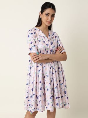 Buy RAREISM Allia Pink Dress Online