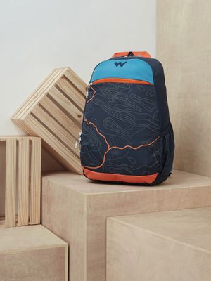 Buy Wildcraft Valour Plus Laptop Backpack Navy Blue Online