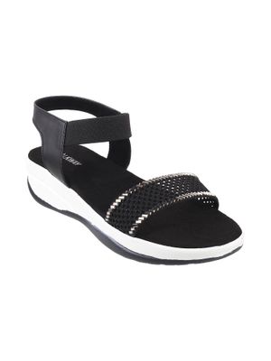 Walkway Sandals : Buy Walkway Black Woven Sandals Online | Nykaa Fashion