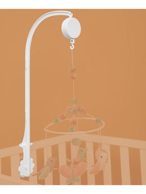 Buy Mi Arcus White Cot Mobile Pvc Arm (0-12 Months) Online