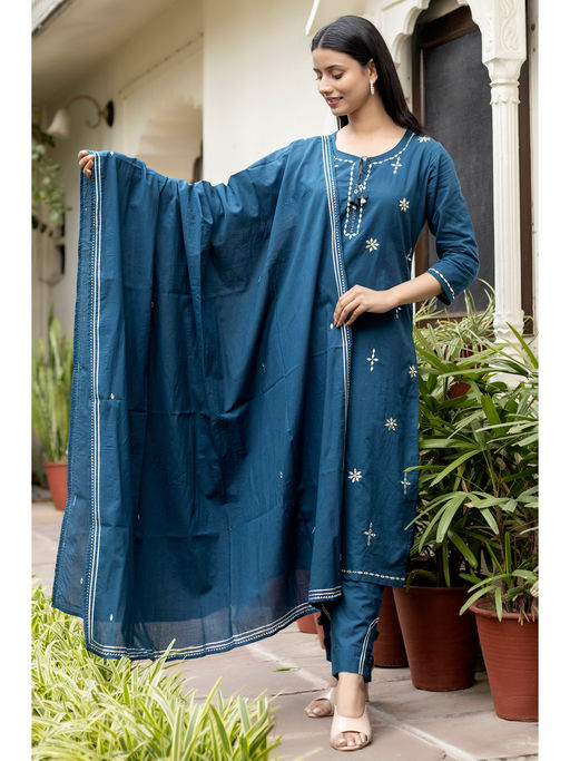 Buy Cotton Suit For Women Online in India At Discounts Upto 50% off