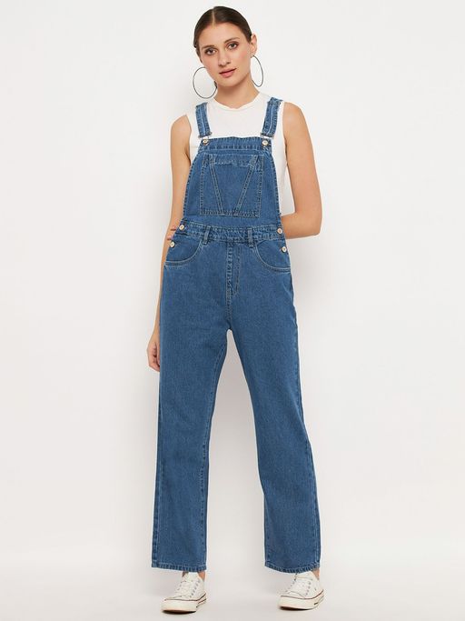 Buy Stylish Blue Denim Dungarees Collection At Best Prices Online