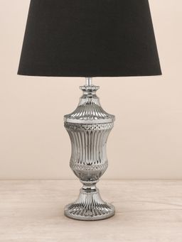 Buy Pure Home + Living Gold Ribbed Glass Table Lamp Stand Online