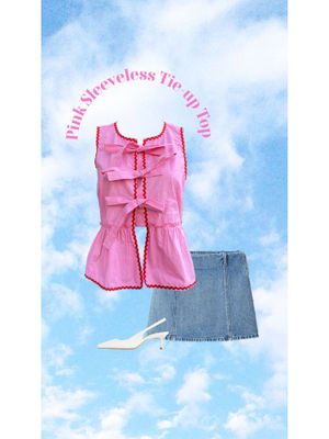 Buy Urban Suburban Pink Tie-Up Top (XS) Online