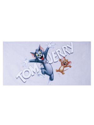 Buy Haus & Kinder Tom & Jerry Digitally Printed Kids Bath Towels, 100% ...