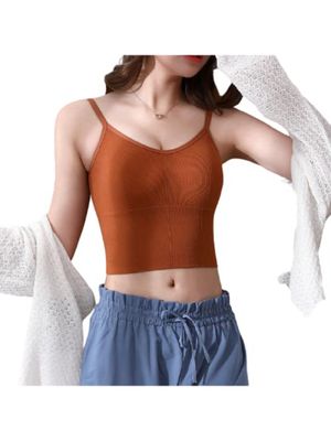 Buy BRACHY Women'S Brown Padded Bralette Bra (30B) Online