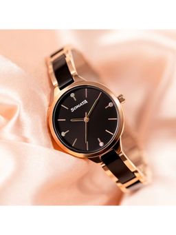 Buy Sonata Women 2.O Blue Dial Stainless Steel Watch - 87065KD02 (M) Online