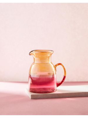 Buy Fabindia Amber Ramya Glass Water Jug Online