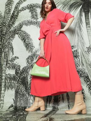 Buy VERO MODA Pink Midi Dress Online