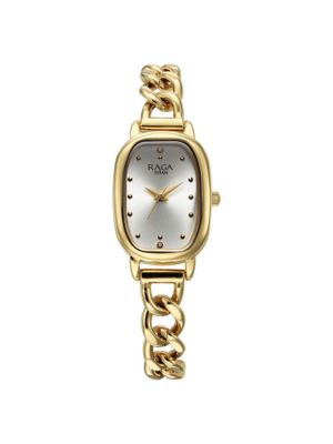 Buy Titan Women Raga Showstopper 2.0 Silver Dial Brass Watch ...