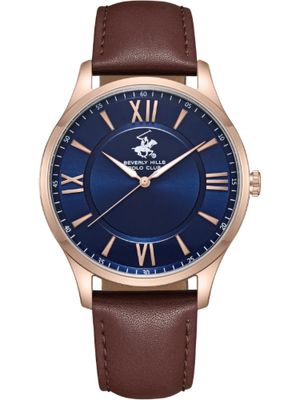 Buy Beverly Hills Polo Club Men Analog Navy Blue Dial Watch (M) Online