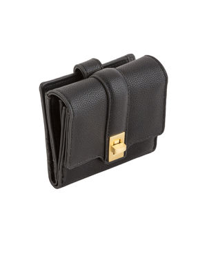 Buy CARPISA Black Bi-Fold Women Wallet Online