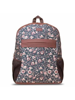 Buy Zouk Chittoor Blue Kalamkari Classic Backpack Online
