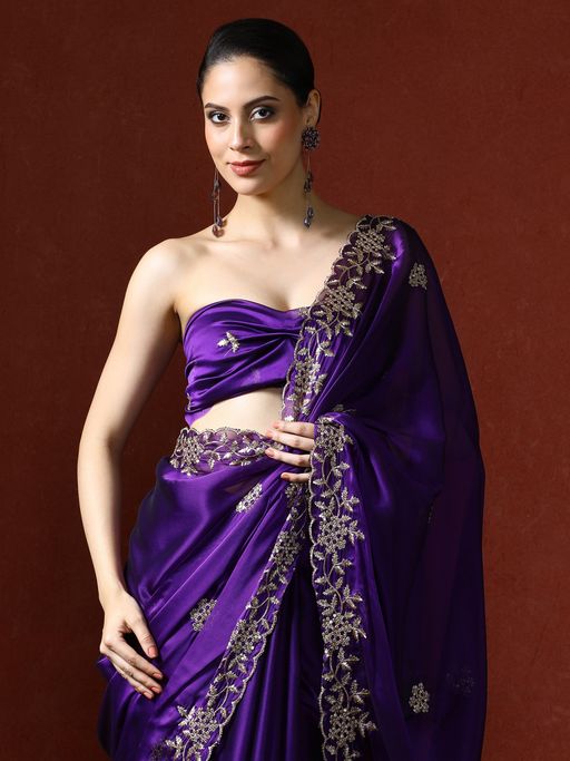 purple silk