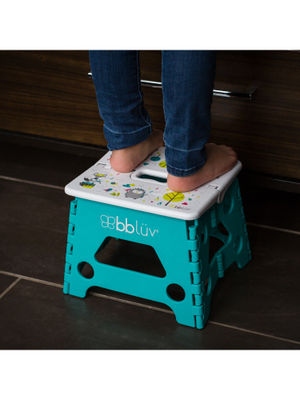 Buy bbluv Step Baby Folding Step Stool-Blue Online