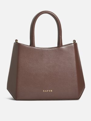 Buy Safyr Sarah Brown Sling Bag Online
