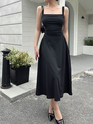 Buy Miakee Irena Black Midi Dress Online