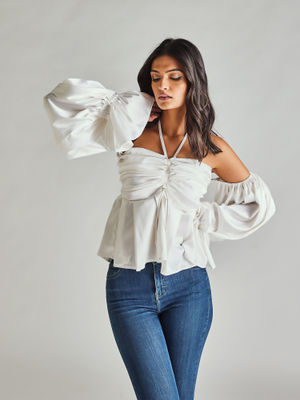 Buy IT GIRL Cecelia White Top Online