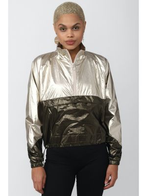 Buy Forever 21 Solid Silver Jackets Online