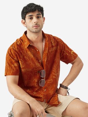Buy The Souled Store Original Tropical Beat Men Printed Shirts Online