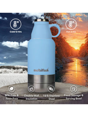 Buy Melbify 3 in 1 Thermos Flask Hot and Cold Insulated Thermosteel ...