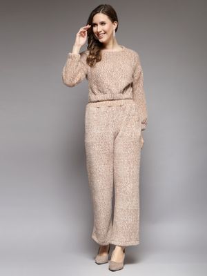 Buy Juelle Winterwear Brown Co-Ord (Set of 2) Online