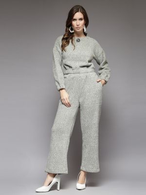 Buy Juelle Winterwear Green Co-Ord (Set of 2) Online