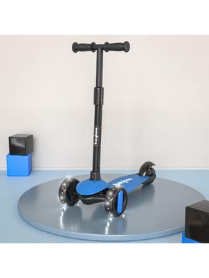 Buy BAYBEE Blue Kick Adjustable Skate Scooter Online
