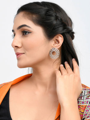 Buy Voylla Warli Ghoomer Earrings Online