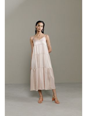 Buy Perona Sharon Pale Rose Dress Online