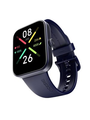 Buy Noise Colorfit Pulse Go Buzz Smartwatch Midnight Navy Blue Online