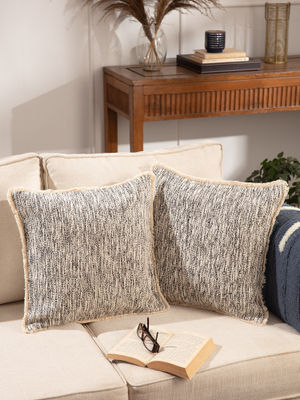 Buy Twig & Twine Neoteric Pack of 2 Lurex Cushion Covers Online