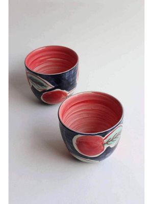 Freedom Tree Drinkware : Buy Freedom Tree Multi-Color Ceramic Ribbed ...