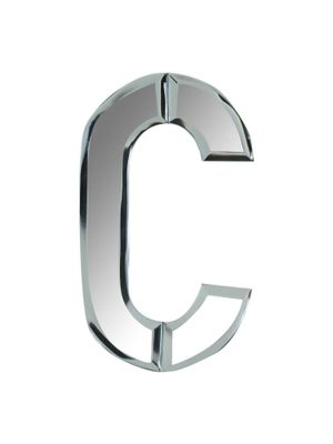 Buy Pinch of Pretty Classy Letter "C" Alphabet Mirror Wall Hanging Online