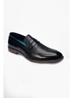 Buy Heel Your Sole Lior Black Loafers (EURO 40) Online