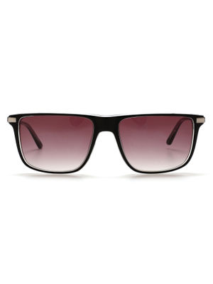 Buy Calvin Klein Modified Rectangle Sunglasses with Maroon Lens for Men ...