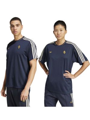 Buy adidas Juve Icon Jsy Unisex Blue Football T-Shirt (XS) Online
