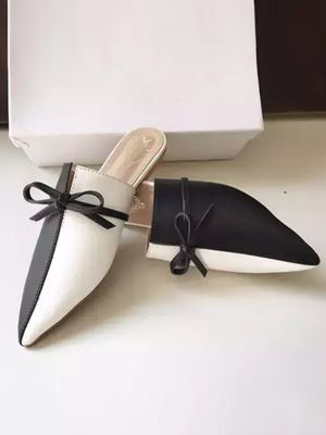 Buy Shoetopia Women White Colorblock Mules (EURO 38) Online