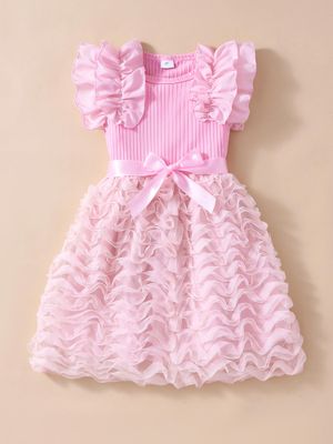 Buy Hopscotch Ruffled Princess Dress (3-4 Years) Online