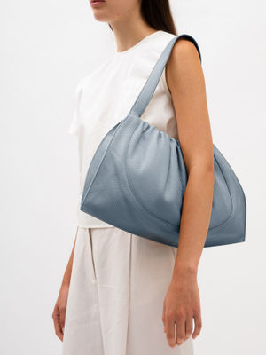 Buy Behno New York Ana Tote Large Pebble Pale blue Online