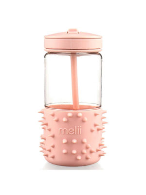 Buy Melii Peach Spikey Water Bottle Online