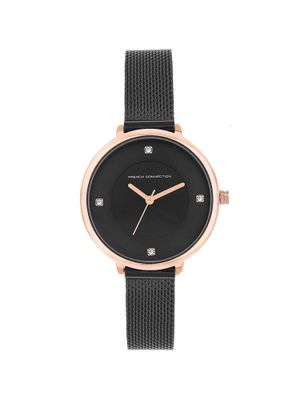 Buy French Connection Black Analogue Watch For Women- FCN0007B-R Online